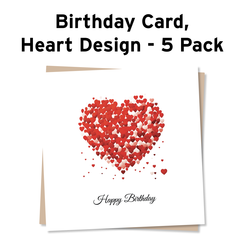 Greetings Cards - Robin & Hearts Designs – Nokular